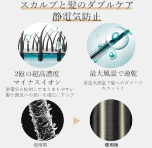 【口コミ】ANLAN速乾ダブルケアドライヤーってどうなの？特徴(風量、重さ)・使い方 | kamisera